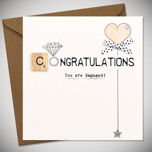 Bexy Boo Card - Congratulations You Are Engaged | Sarah White Boutique