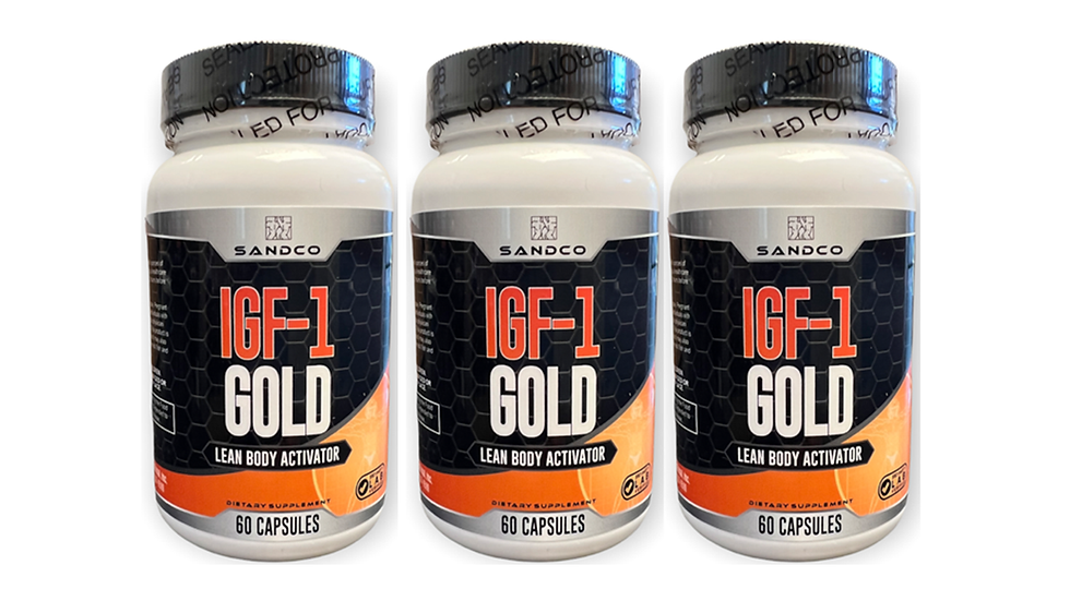 IGF-1 Gold 3 Bottle Special | Sandco Performance