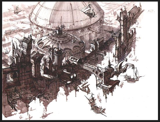 Michael Spooner, Michael Spooner Art - Treasure Planet