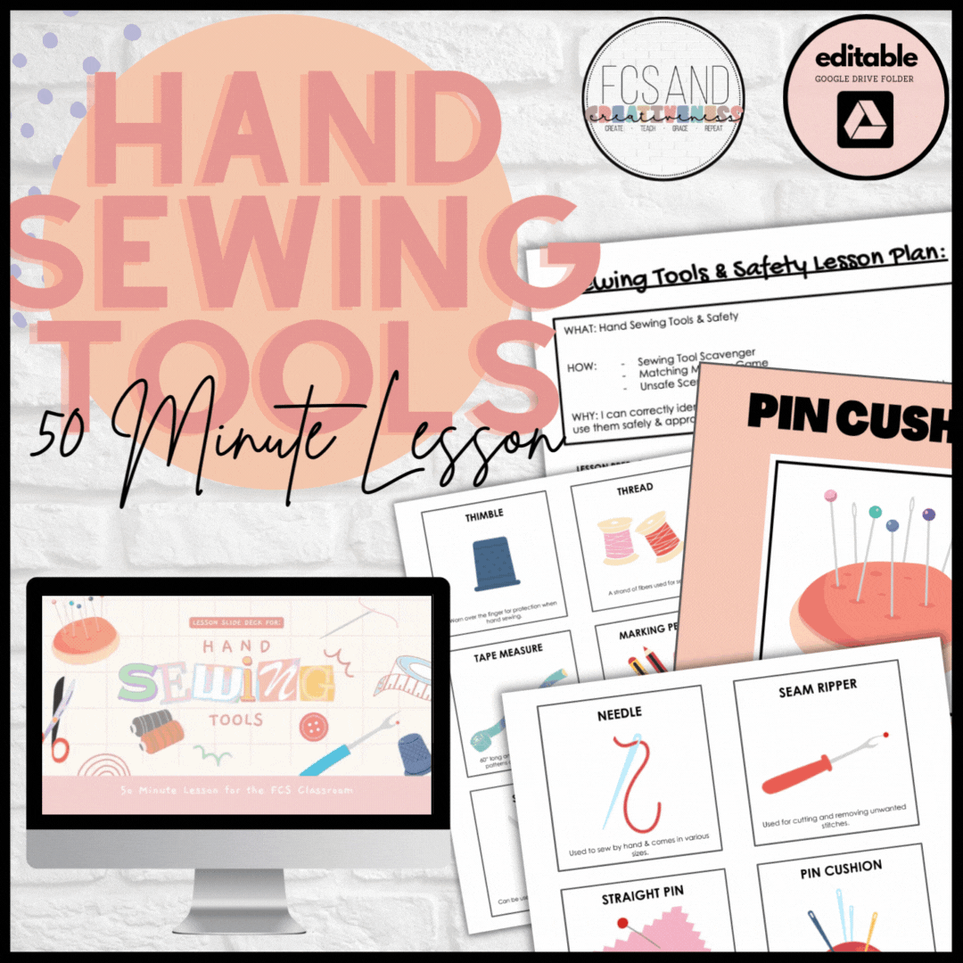 Hand Sewing Tools | FCS and Creativeness