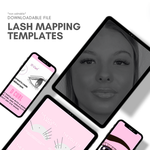 LASH MAPPING TEMPLATE | MISTERIA