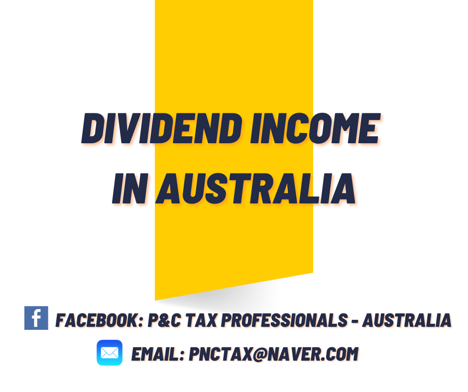 Tax Return:: Dividend Income in Australia