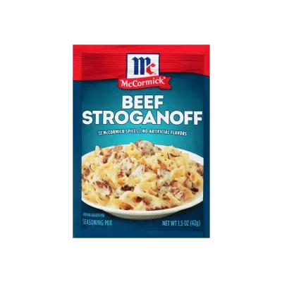 McCormick Beef Stroganoff Sauce Mix (1.5 oz)3.39Nitsches Meats & Del