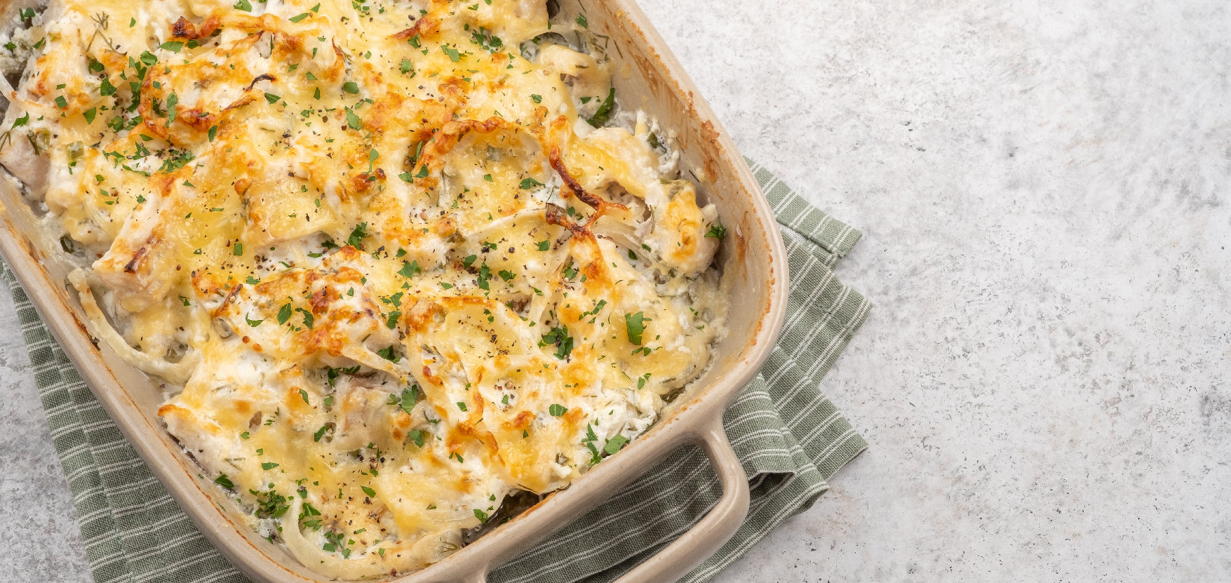 Creamy Baked Fish