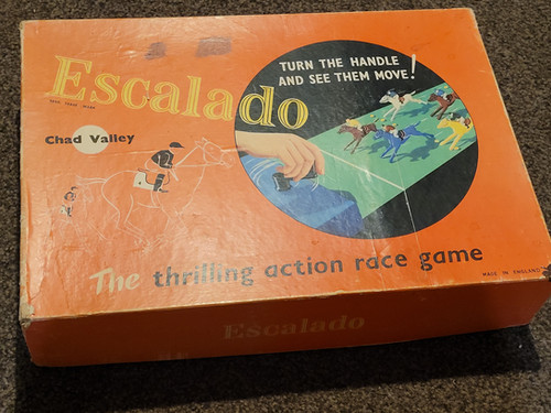 Escalado Chad Valley vintage horse racing game in original box | My Site