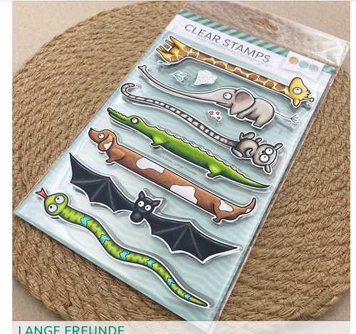 create a Smile Clear Stamp A5 Lange Freunde | vohaerze