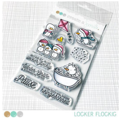 create a Smile Clear Stamp Locker-Flockig | vohaerze