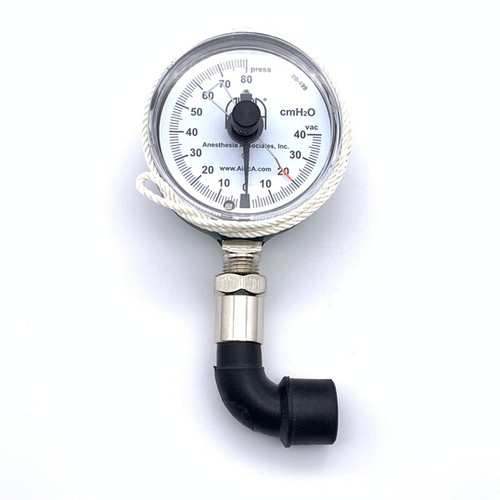 Pressure Manometer w/ Adapters & Max Hold | AincA