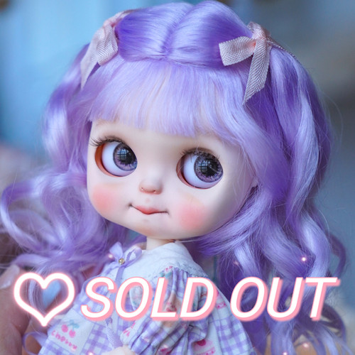 Custom Popmart Blythe (Purple) | Pjdolls