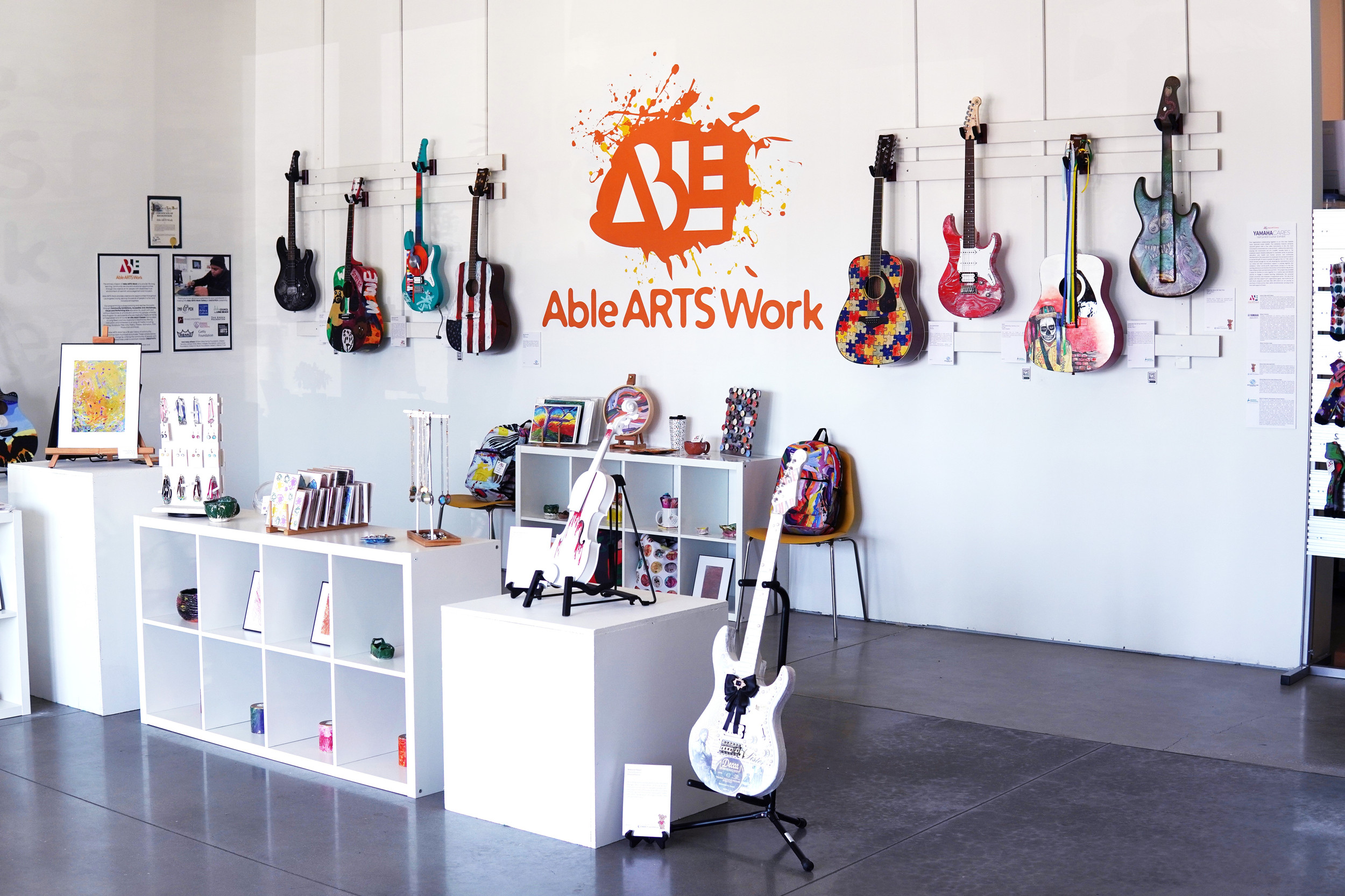 Exhibitions | Able ARTS Work