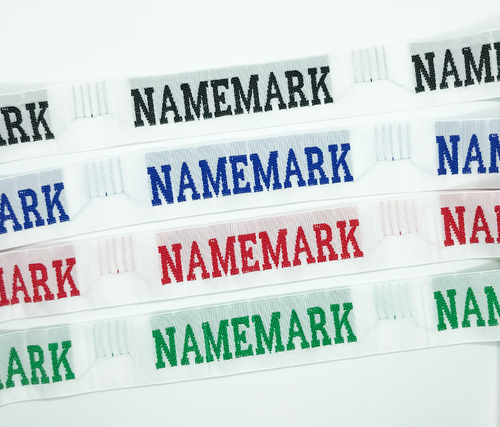 Extra Large Woven Nametapes (25mm / One Inch ID Tags) (5 in a pack ...
