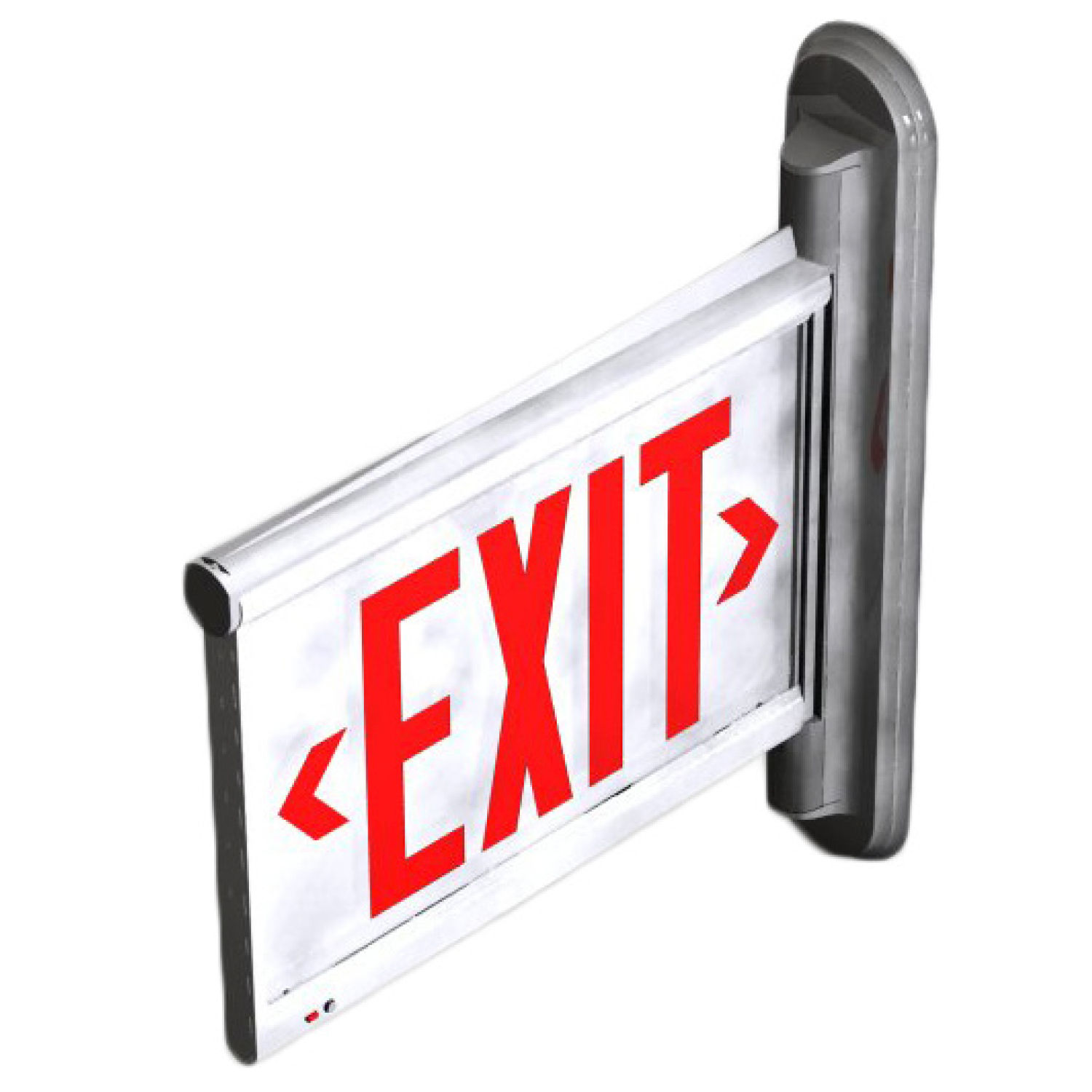 Astralite Emergency Lighting: LG-400 Thermoplastic Edgelit Exit Sign