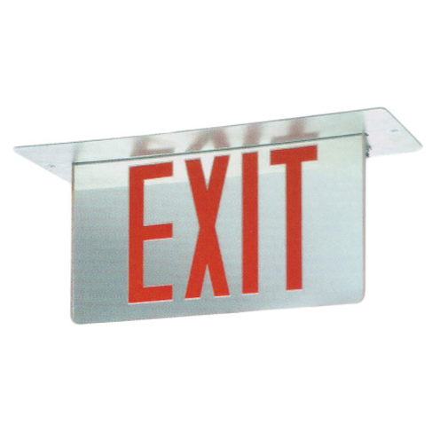 Astralite Emergency Lighting: AELEdgelit Thermoplastic Exit Sign
