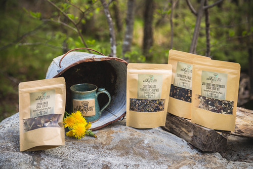 Anxiety Relief Chaga Tea Kit | Wildly 207, LLC