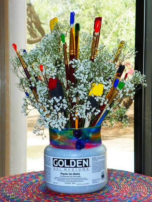 Artist themed graduation party ideas