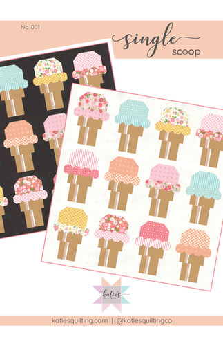 single scoop digital pattern | Katie's Quilting Co.