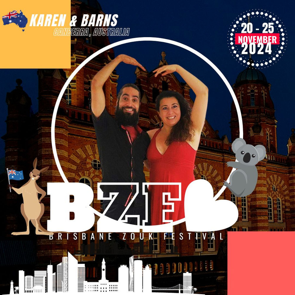 Welcoming back Karen & Barns to BZF 2024 | BrisbaneZoukFestival