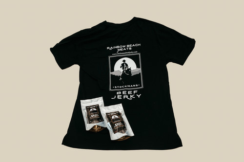 Stockmans Beef Jerky Merch | Rainbow Beach Meats