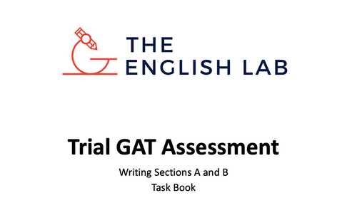 Trial GAT (Writing Sections Only) 2023 | The English Lab