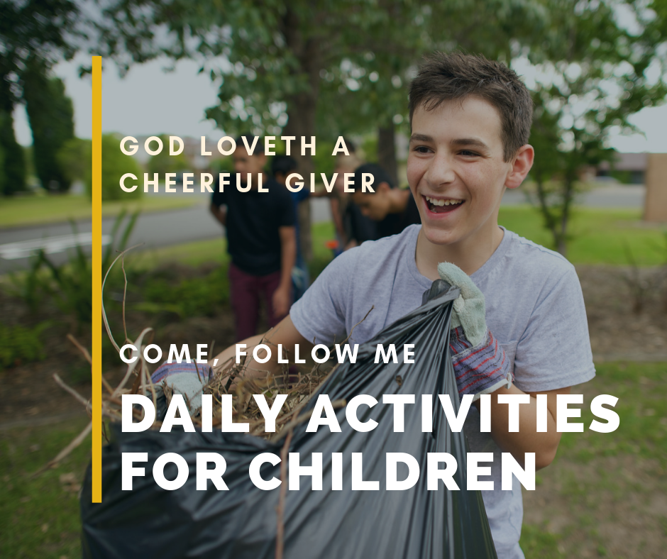 God Loveth a Cheerful Giver