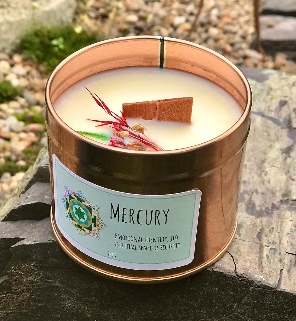 Candle: Mercury | Vedicalm