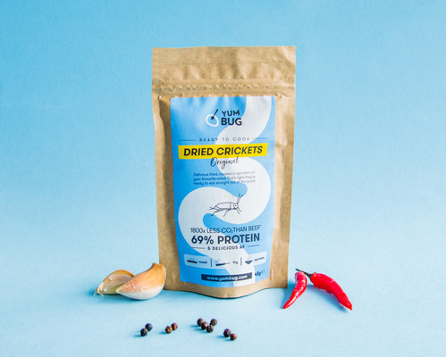 Dried Crickets - Original - Ready To Cook | Sacoma Health Foods