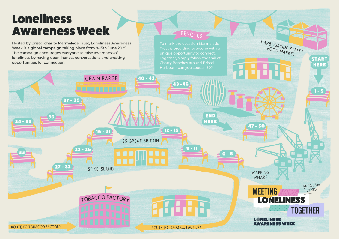 What to do in Bristol this Loneliness Awareness Week