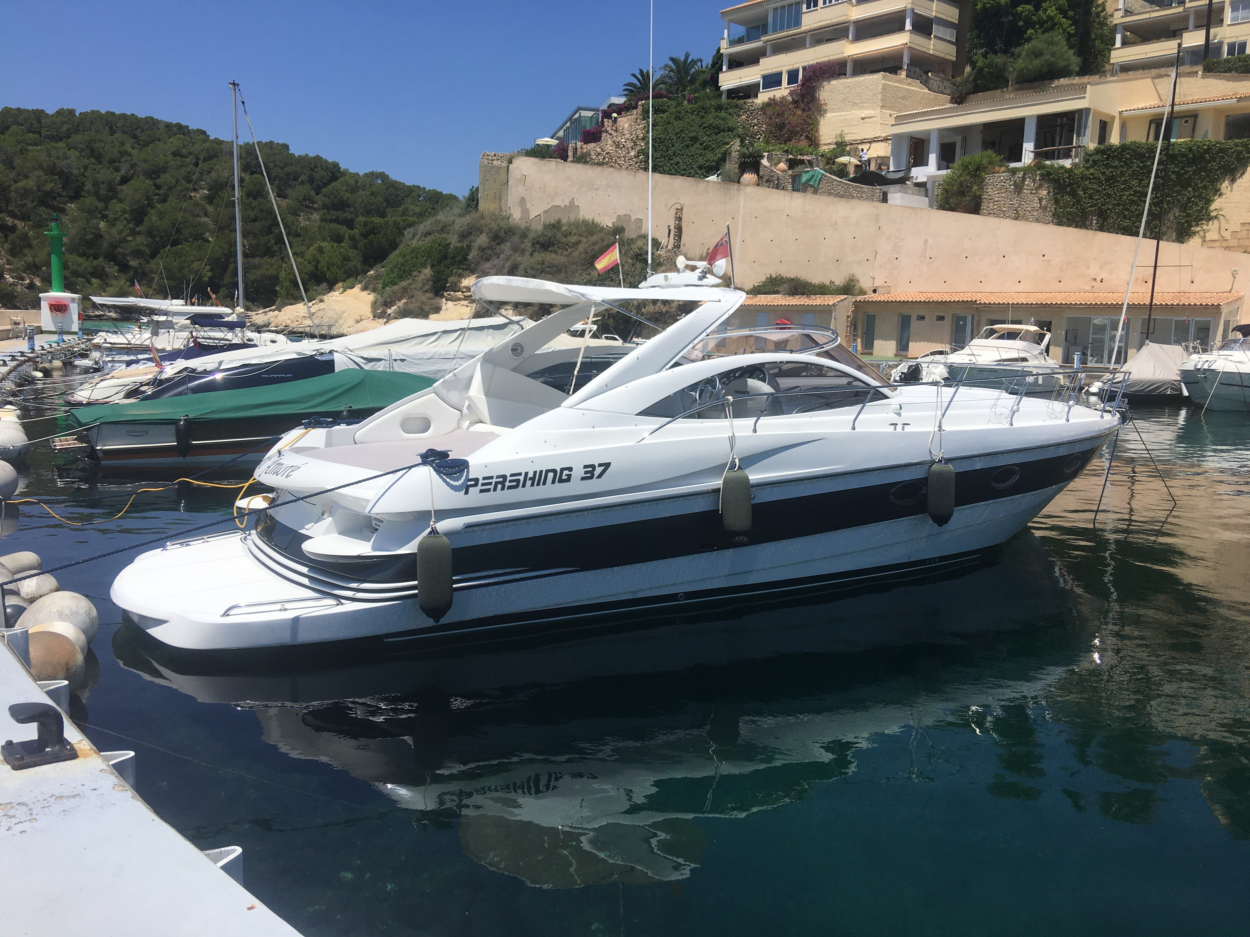 PERSHING 37 FOR SALE 2006 IBIZA I PRICE 120.000€ VAT PAID