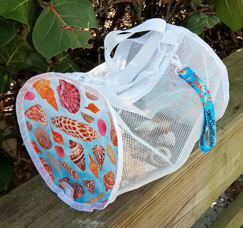 SWFL SHELLING BLUES - Shelling Bag Round Mesh | swflshellguide