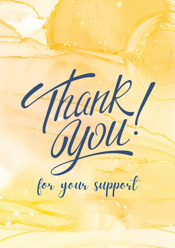 Thank You For Your Support | Crescent Camel