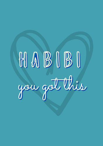 Habibi You Got This | Crescent Camel