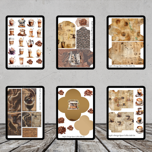 **Digital Only** Coffee Add-On Kit | Steph's Design Space