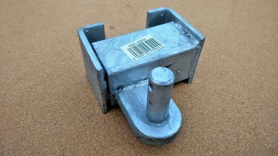 Pair of RSJ gate hanging hangers | Gate Fittings Direct