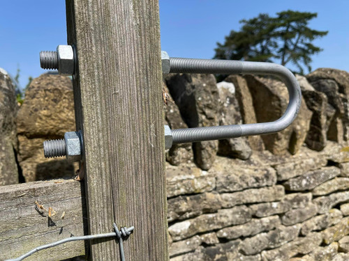 Heavy Duty Double Leg Striker for Self Locking catches | Gate Fittings ...