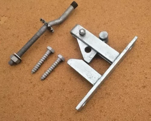 Self locking gate latch with cranked striker | Gate Fittings Direct