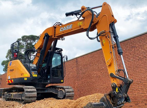 Case CX145C-SR Crawler Excavator (Offset Boom) | MAKDiesel