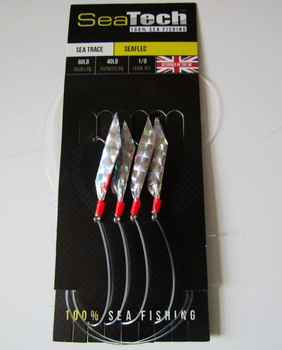 Seatech 4 Hook Mackerel Trace - Seaflec | Splash Sport Fishing