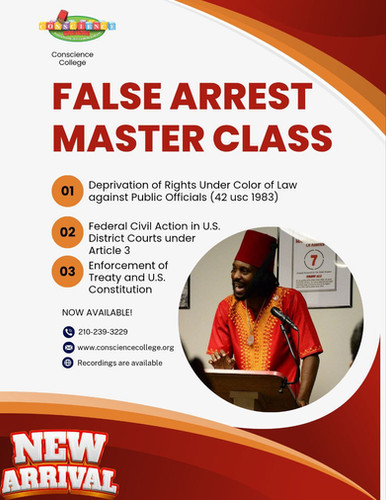 42 USC § 1983 FEDERAL CIVIL ACTION PROCEDURES | Conscience College