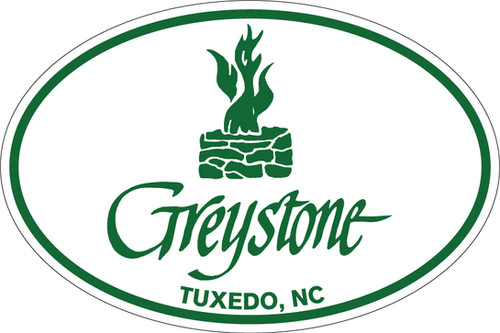 Council Fire Green Oval Sticker | The Greystone Store