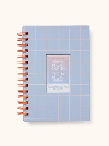 Coral & Salt Water Grid Emma Photo Journal | The Greystone Store
