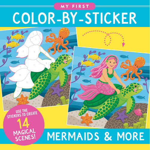 My First Color By Sticker Books | The Greystone Store