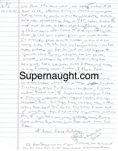 Dennis Rader Six Page Letter Signed | Supernaught