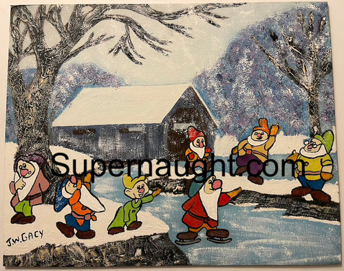 John Wayne Gacy Hi Ho in the Winter Painting | Supernaught