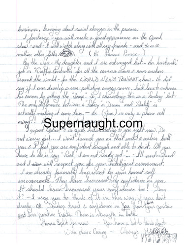 Richard Robles 12 Page Letter With Signed Envelope | Supernaught