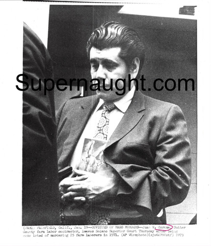Juan Corona Convicted of Mass Murders 1973 Press Photo | Supernaught