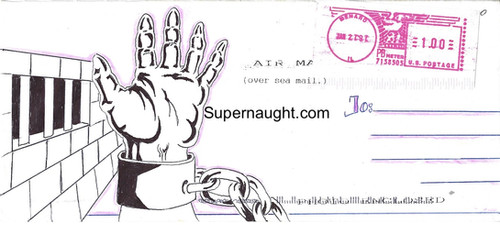 Robin Gecht Envelope Artwork | Supernaught