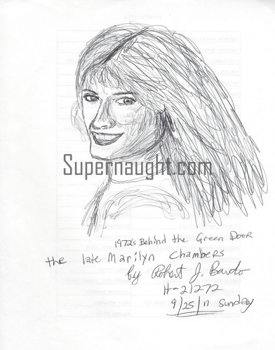 Robert Bardo Marilyn Chambers Artwork Signed | Supernaught