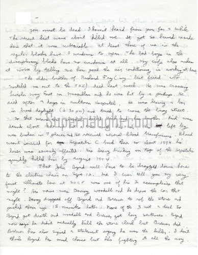 Thomas Dillon Letter and Envelope Set Both Signed | Supernaught