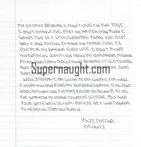 Dennis Rabbitt Handwritten Letter and Envelope Set Both Signed ...