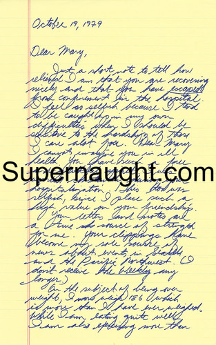 Ted Bundy 1979 Letter Signed With Envelope | Supernaught